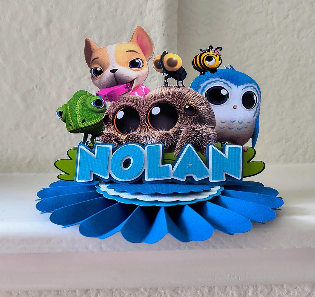 Personalized Character Center Pieces - Choose Your Character - Party ...