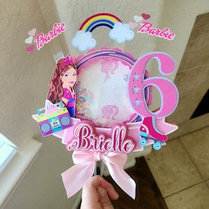 Doll Personalized Cake Topper - Etsy