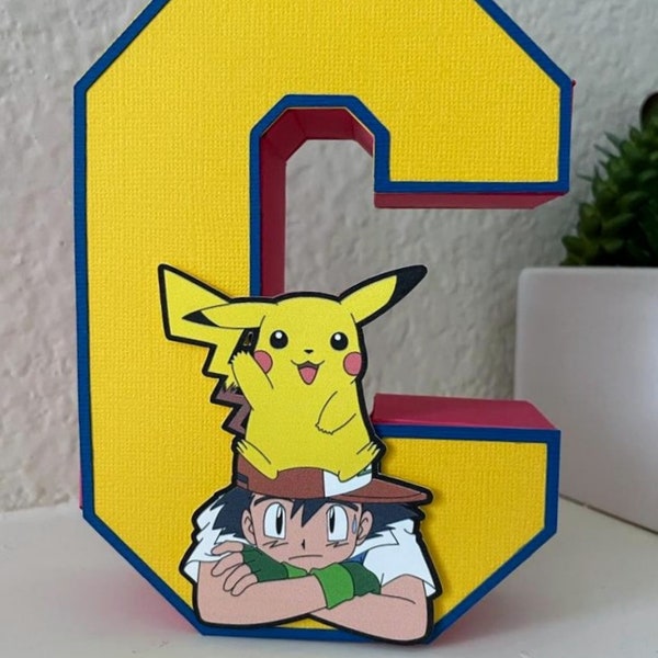 3d Number - Etsy