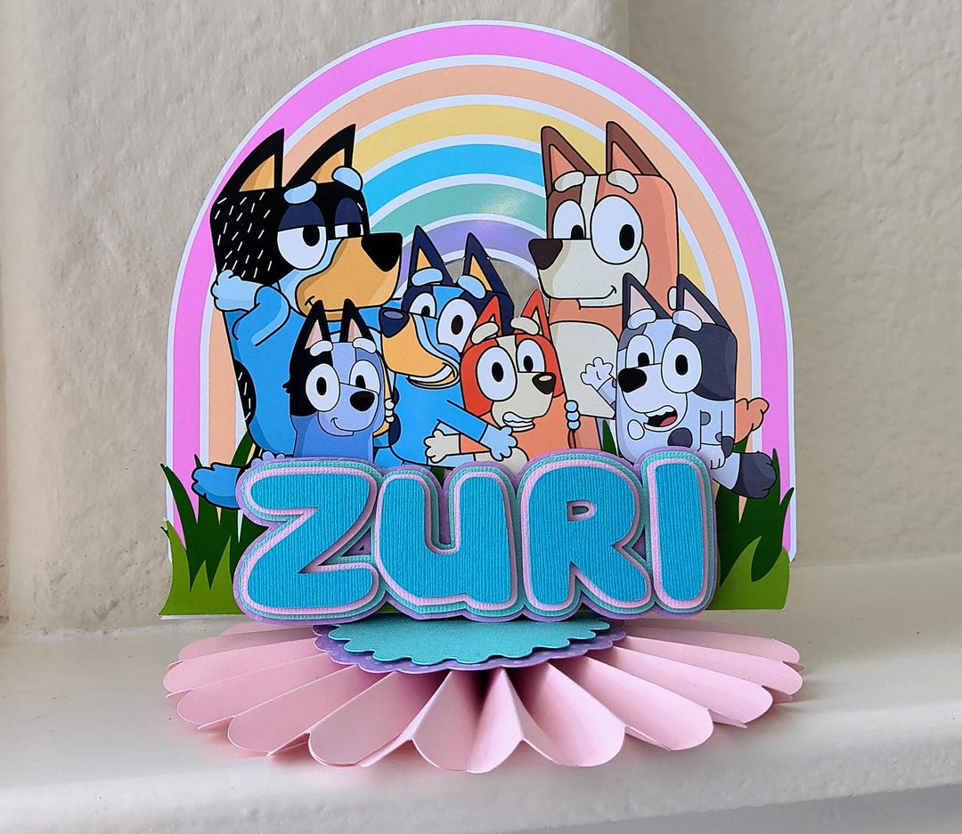 Personalized Character Center Pieces - Choose Your Character - Party ...