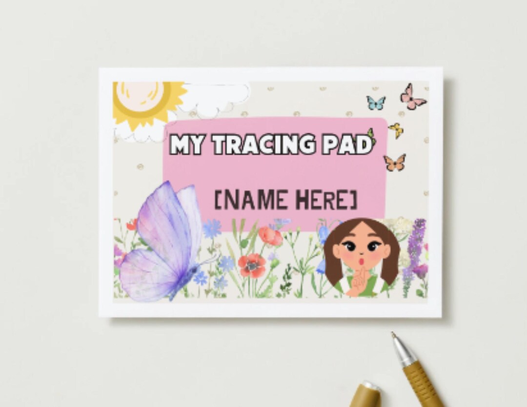 Tracing Pads | Printable | Kids Learning Activity | Toddler Activity ...