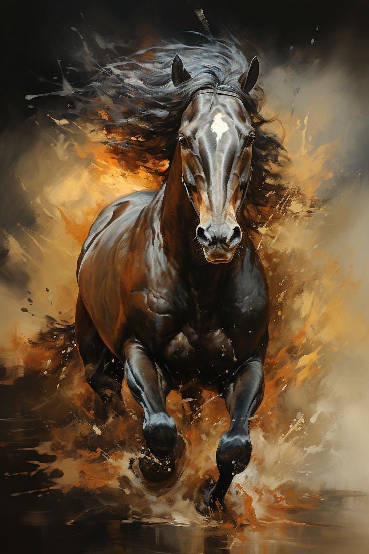 Galloping Horse | Counted Cross Stitch Pattern | Animals | Instant ...