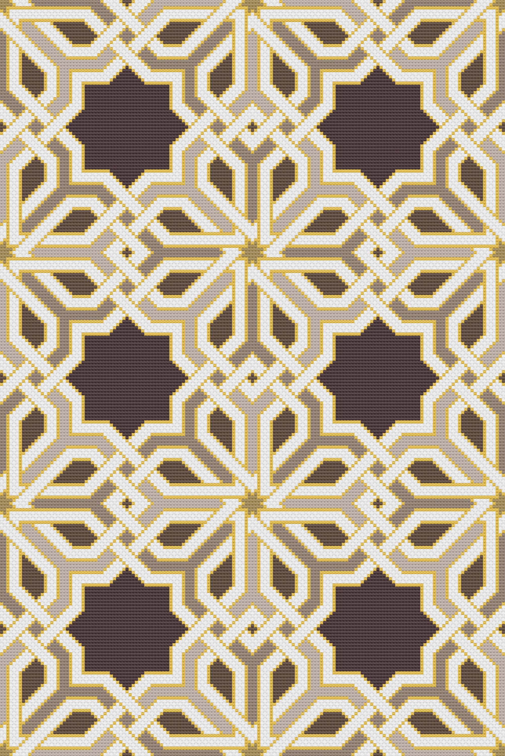 Islamic Pattern | Counted Cross Stitch Pattern | Samplers & Patterns ...