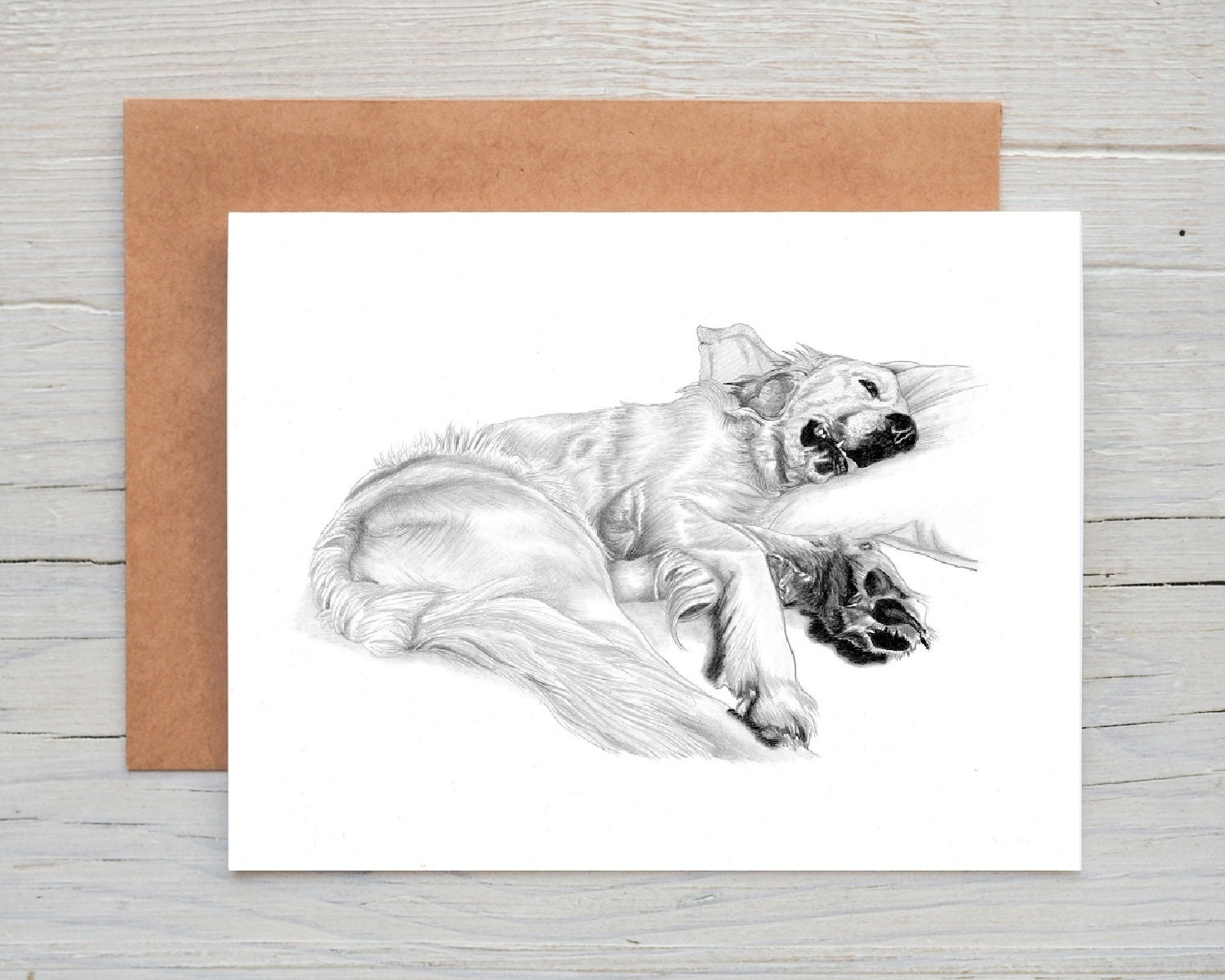 Golden Labrador Retriever Dog no:7 Art Drawing Prints A4/A3 - Etsy UK