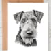Black Pug Dog Art Birthday Congratulations Well Done Greetings/note ...
