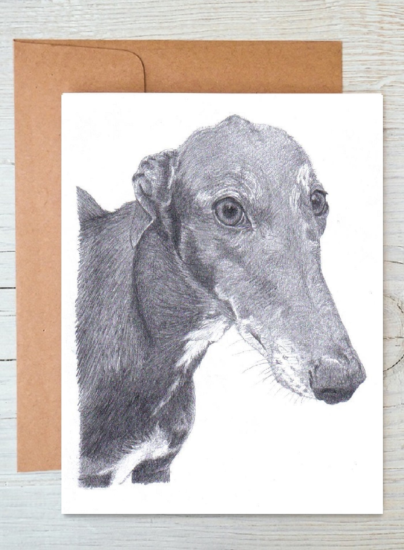 Greyhound Dog no.4 Art Drawing Prints A4/A3 Size - Etsy UK