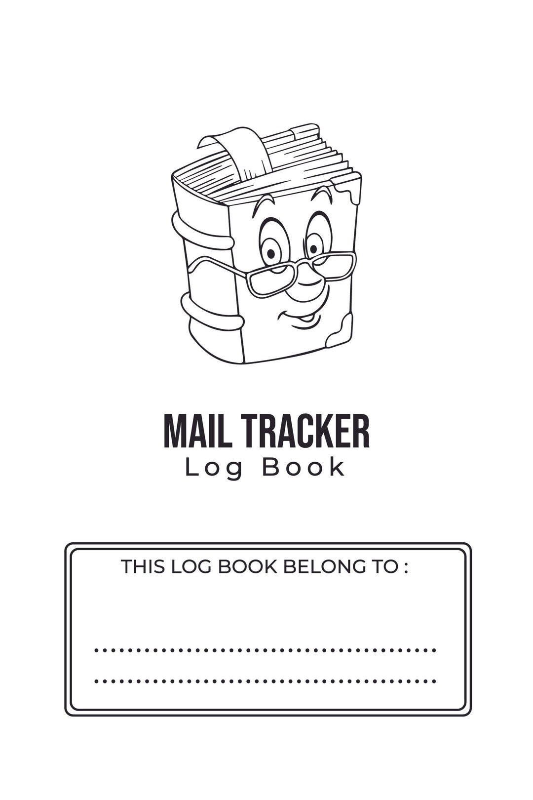Mail Tracker Logbook 6x9 Inches 120 Pages - Etsy