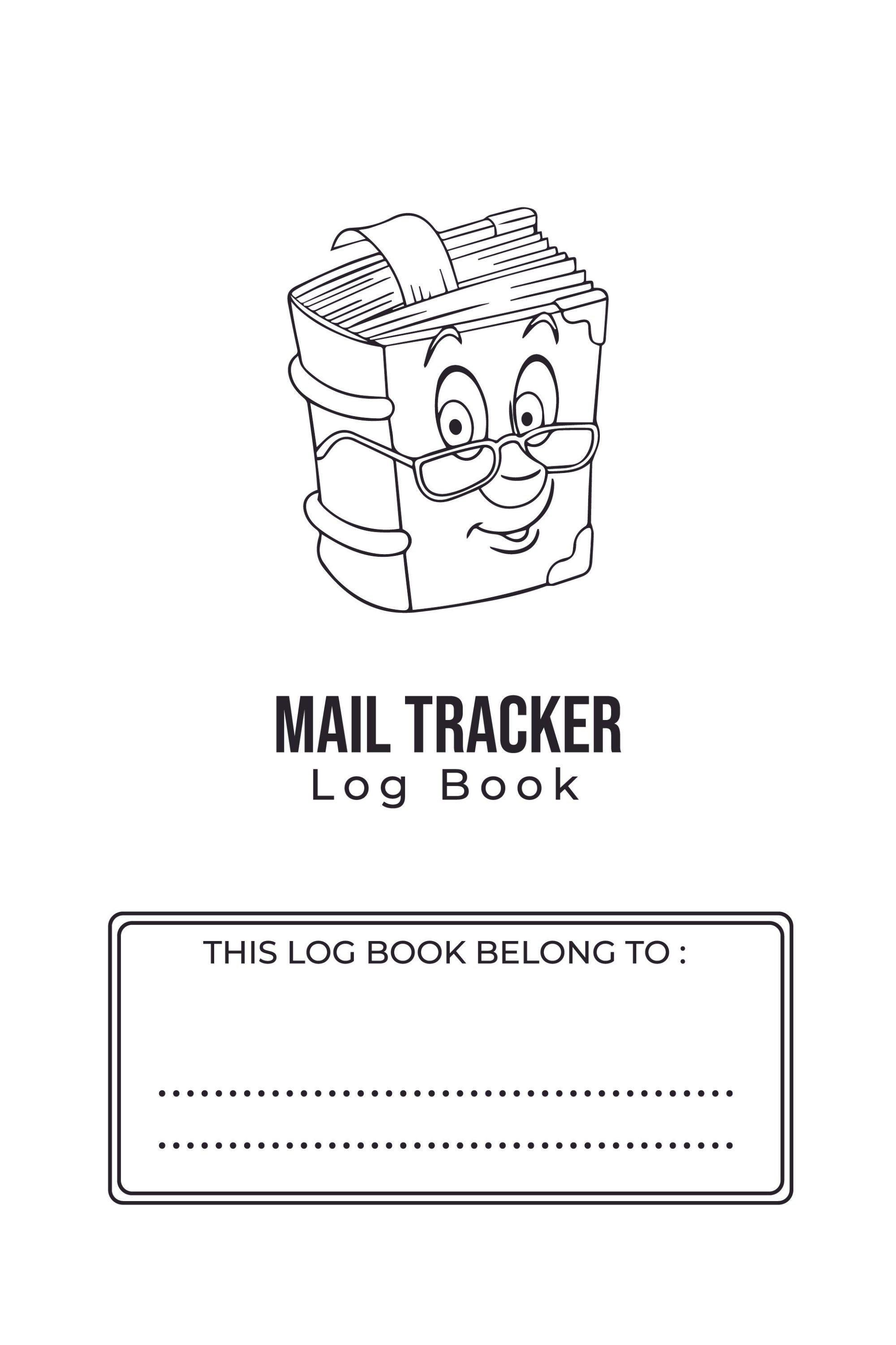 Mail Tracker Logbook 6x9 Inches 120 Pages - Etsy