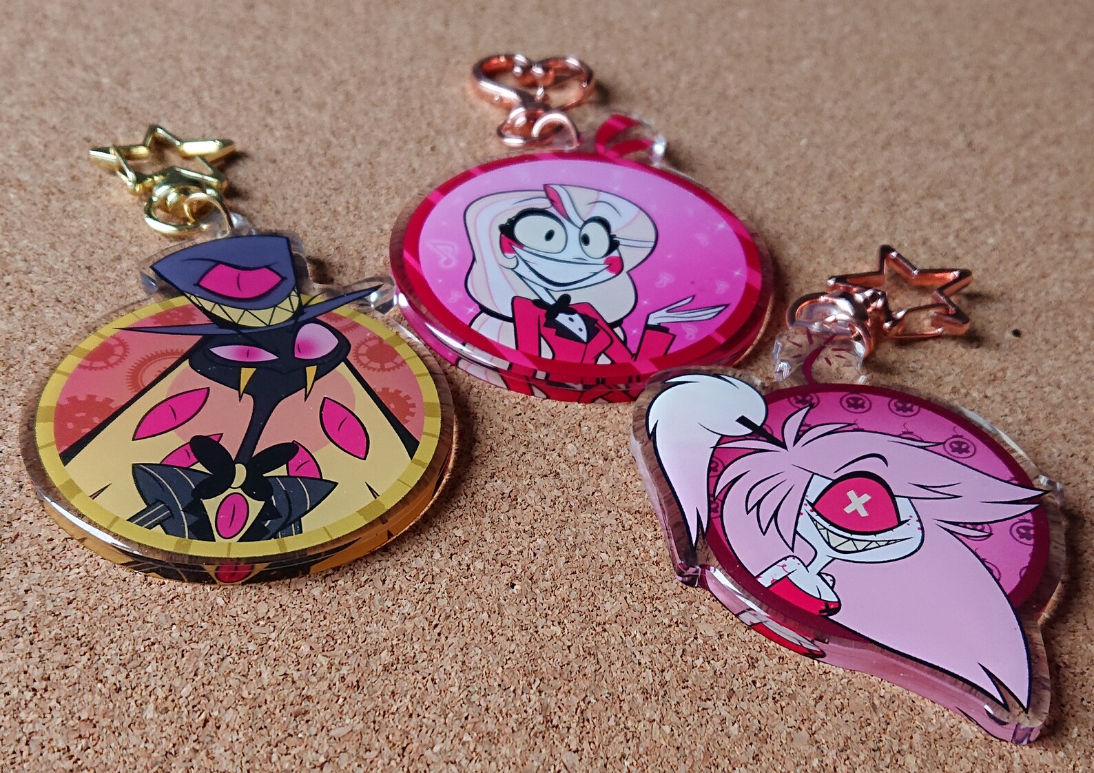 Hazbin Hotel Acrylic Keychains - Etsy Canada