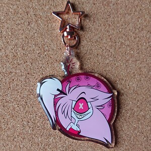 Hazbin Hotel Acrylic Keychains - Etsy Canada
