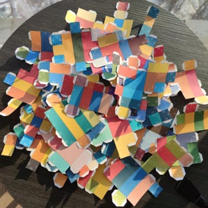 Unique 3D Puzzle Handmade Paper Tetris - Fun and Creative Game Digital ...