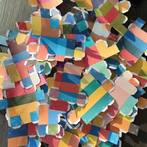 Unique 3D Puzzle Handmade Paper Tetris - Fun and Creative Game Digital ...