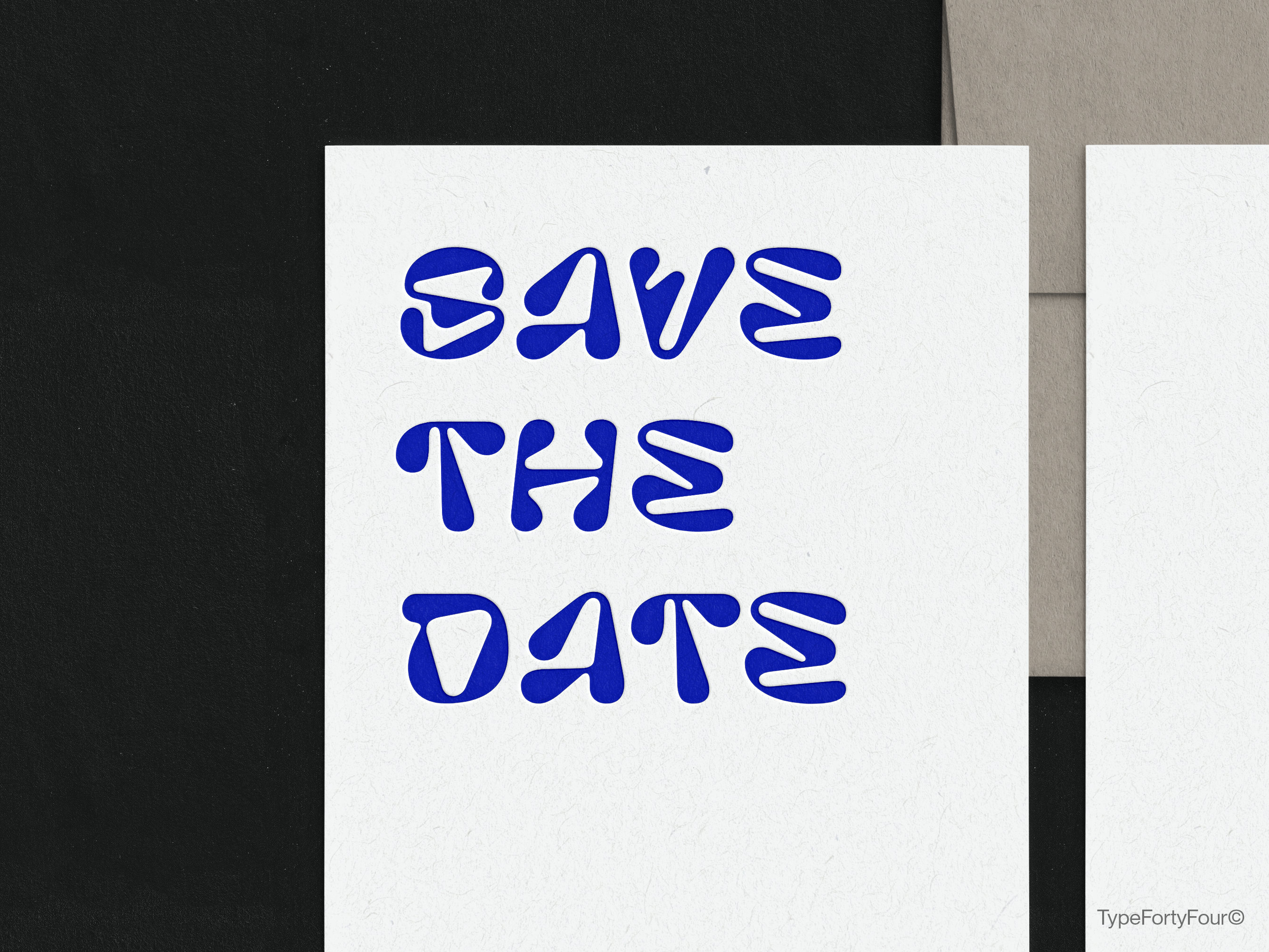 Unique Save the Date Template, Modern Template, Funky Save the Date ...