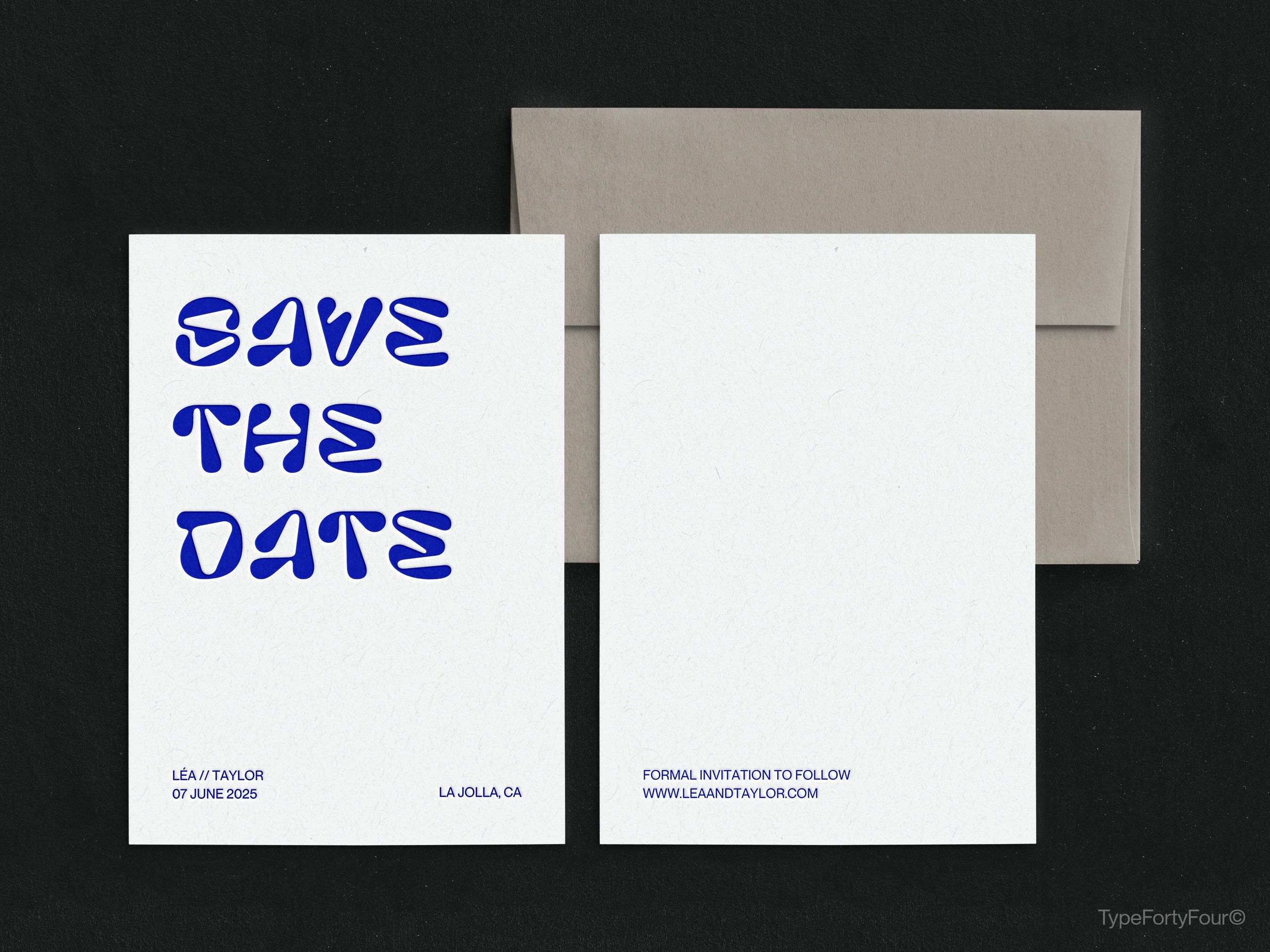 Unique Save the Date Template, Modern Template, Funky Save the Date ...