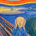The Scream Poster, Pastel Version Edvard Munch 1893 - the Scream Print ...