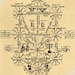 Tree of Life Poster, Kabbalah Vintage Tree of Life Print Athanasius ...
