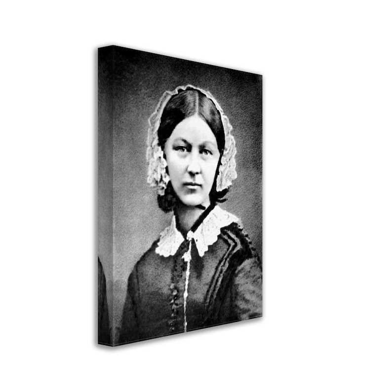 Florence Nightingale Canvas, Vintage Photo, Florence Nightingale Canvas ...