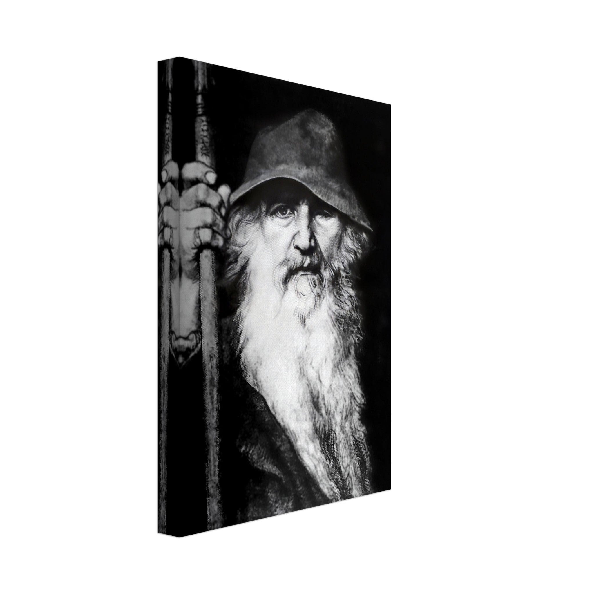 Odin Canvas Print Odin Norse God of Wisdom, War and Magic Odin the ...