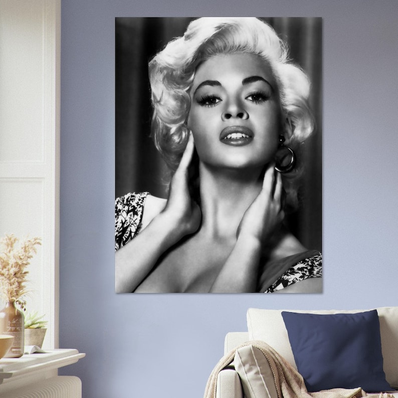 Jayne Mansfield Poster: Iconic 1950s Actress Print - Etsy