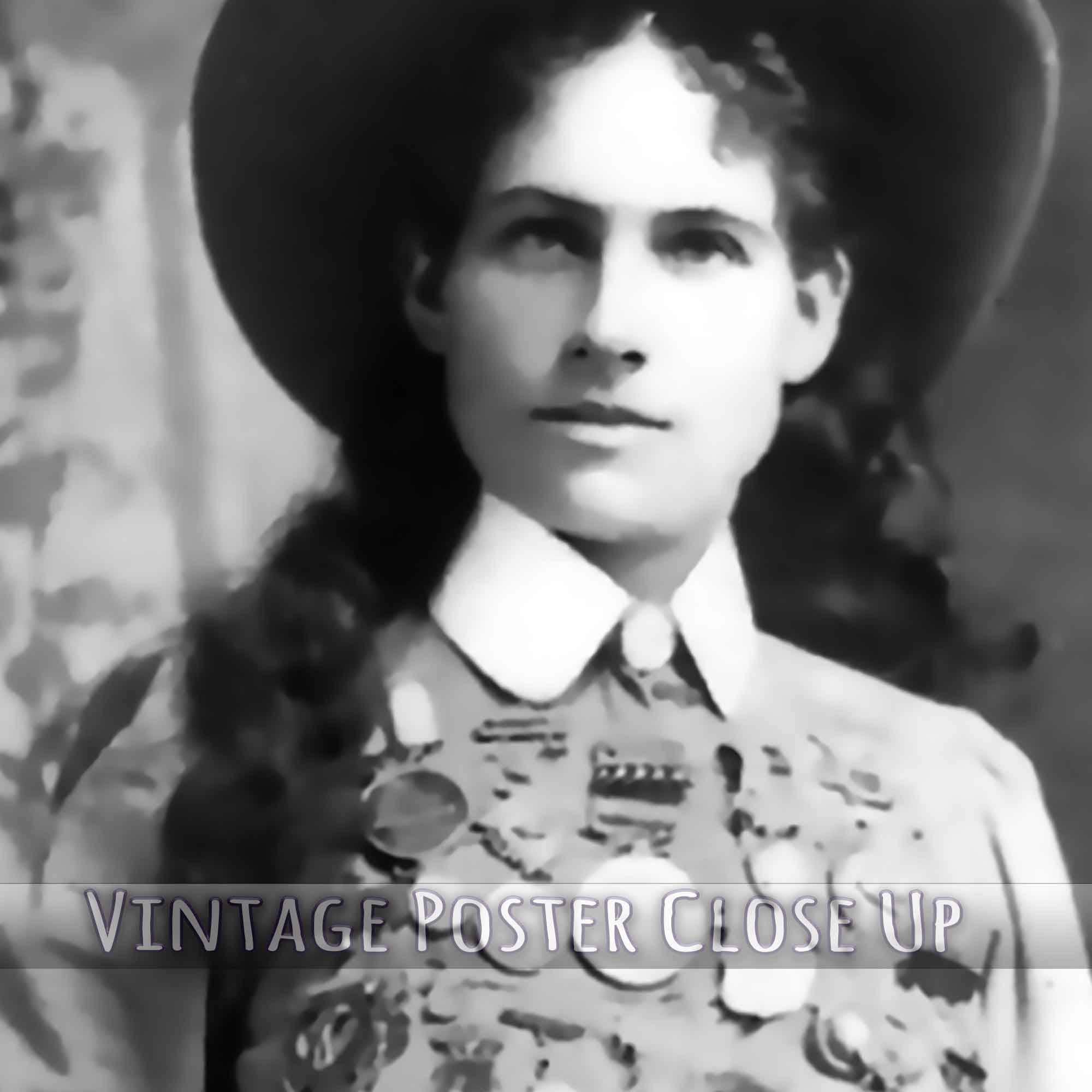 Annie Oakley Poster Sharp Shooter Vintage Photo Iconic - Etsy