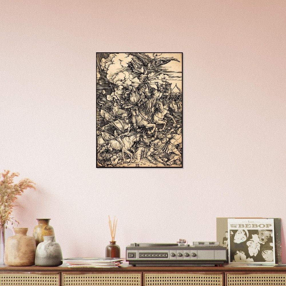 Albrecht Durer Four Horsemen of the Apocalypse Poster - Etsy