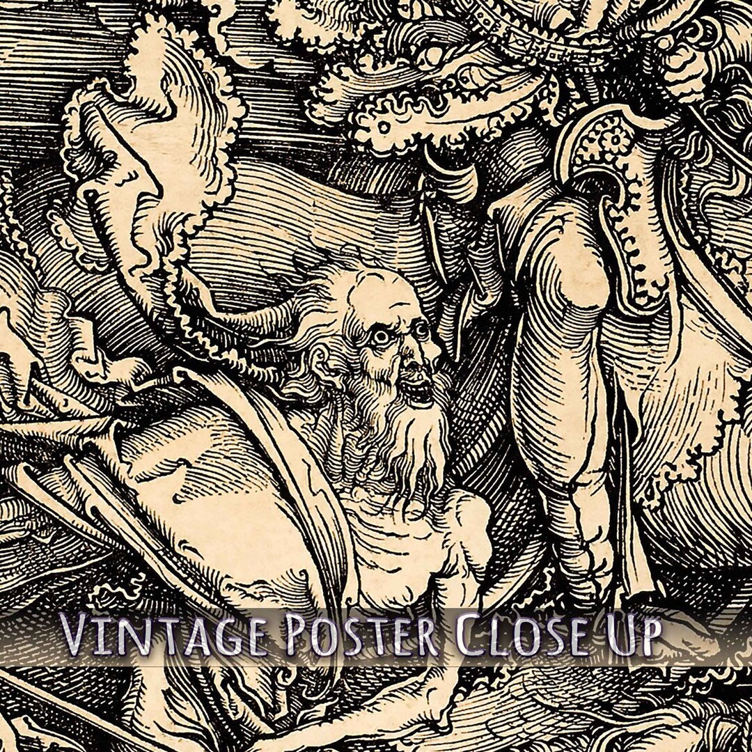 Albrecht Durer Four Horsemen of the Apocalypse Poster - Etsy