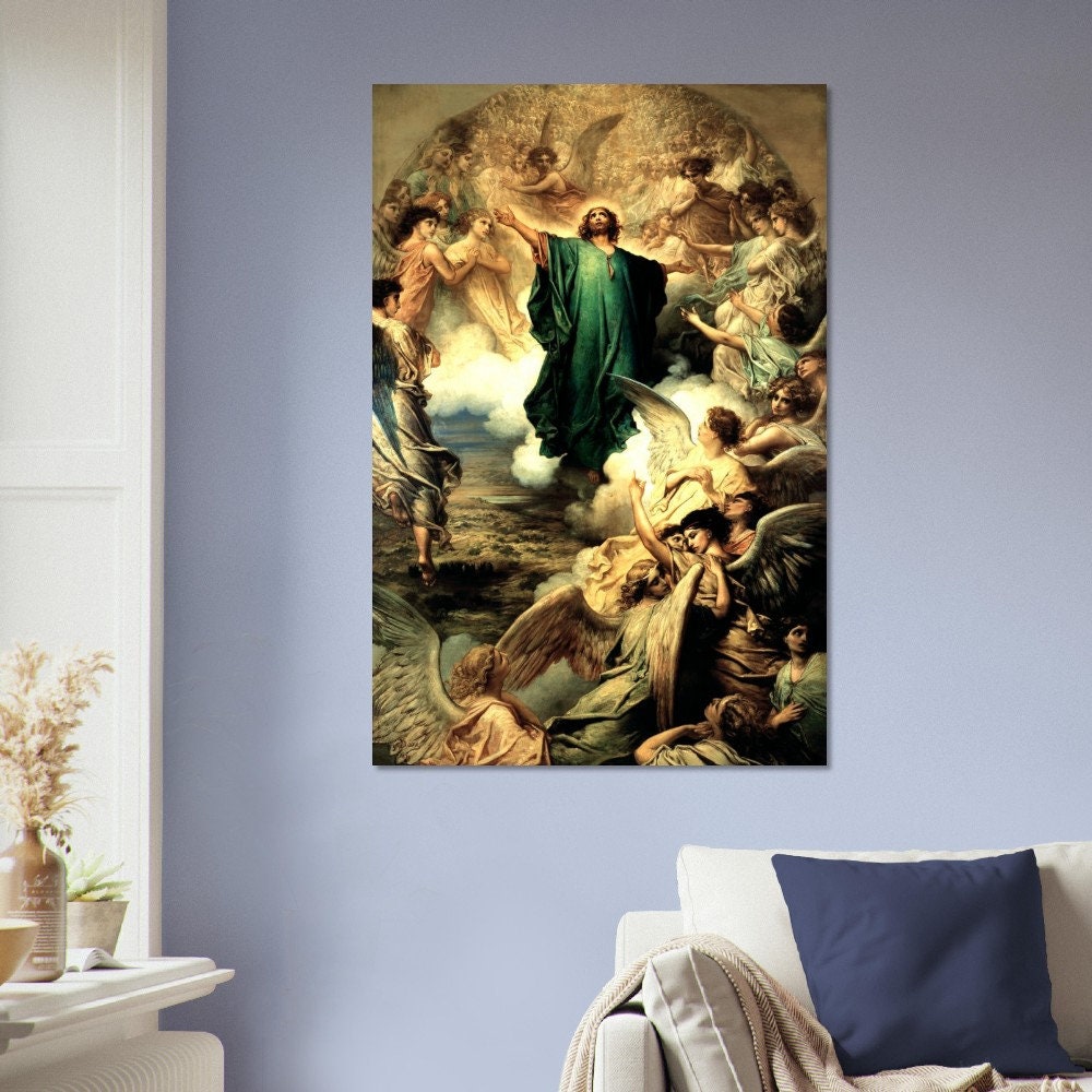 The Ascension Poster, Christian Poster, Gustav Dore Print. - Etsy