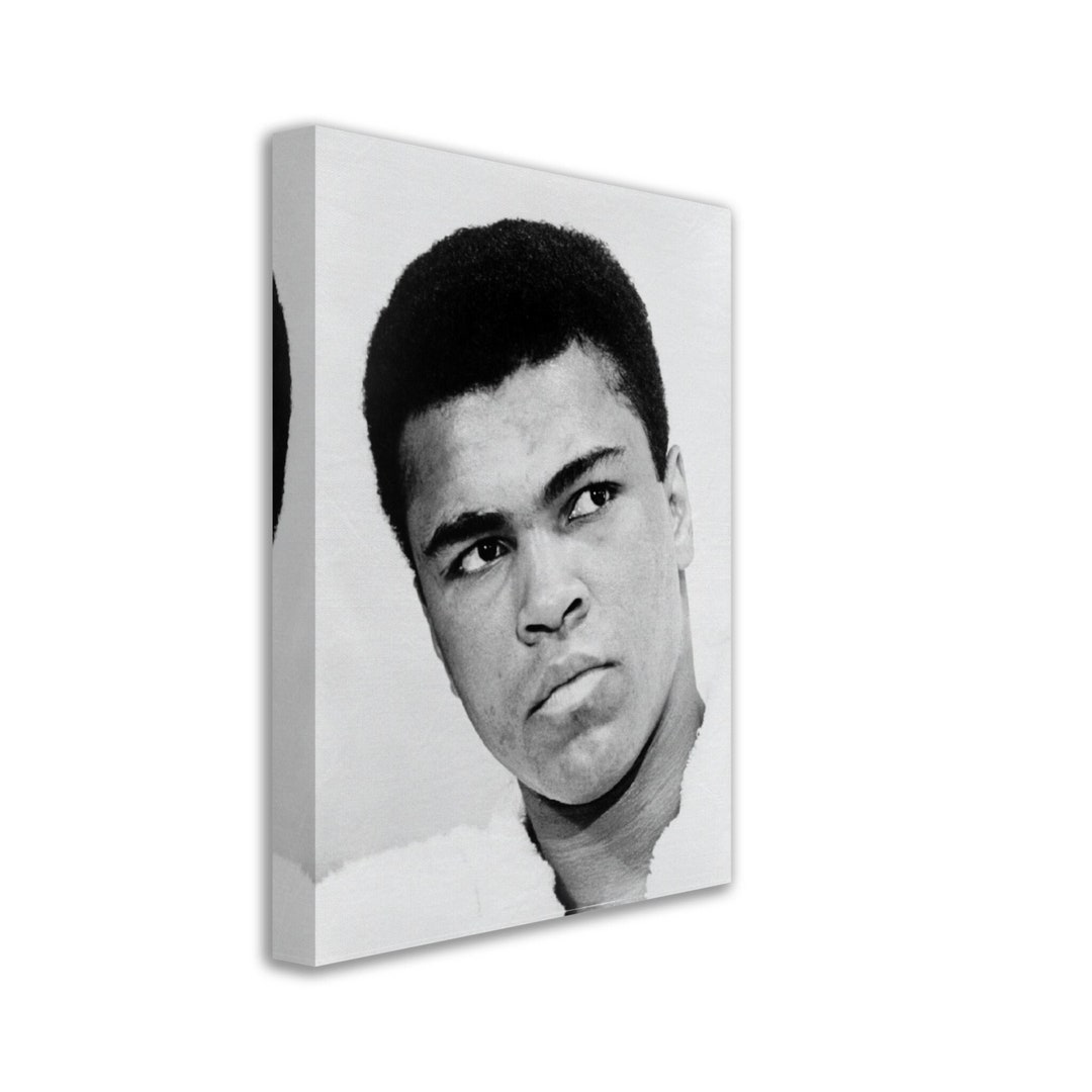 Muhammad Ali Canvas, 1967 Aged 25, Vintage Photo - Iconic Muhammad Ali ...