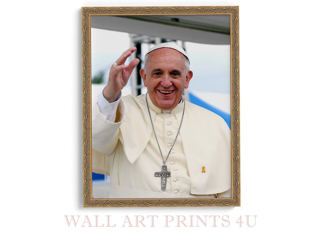 Pope Francis Art Print: Catholic Icon, Digital Download - Etsy