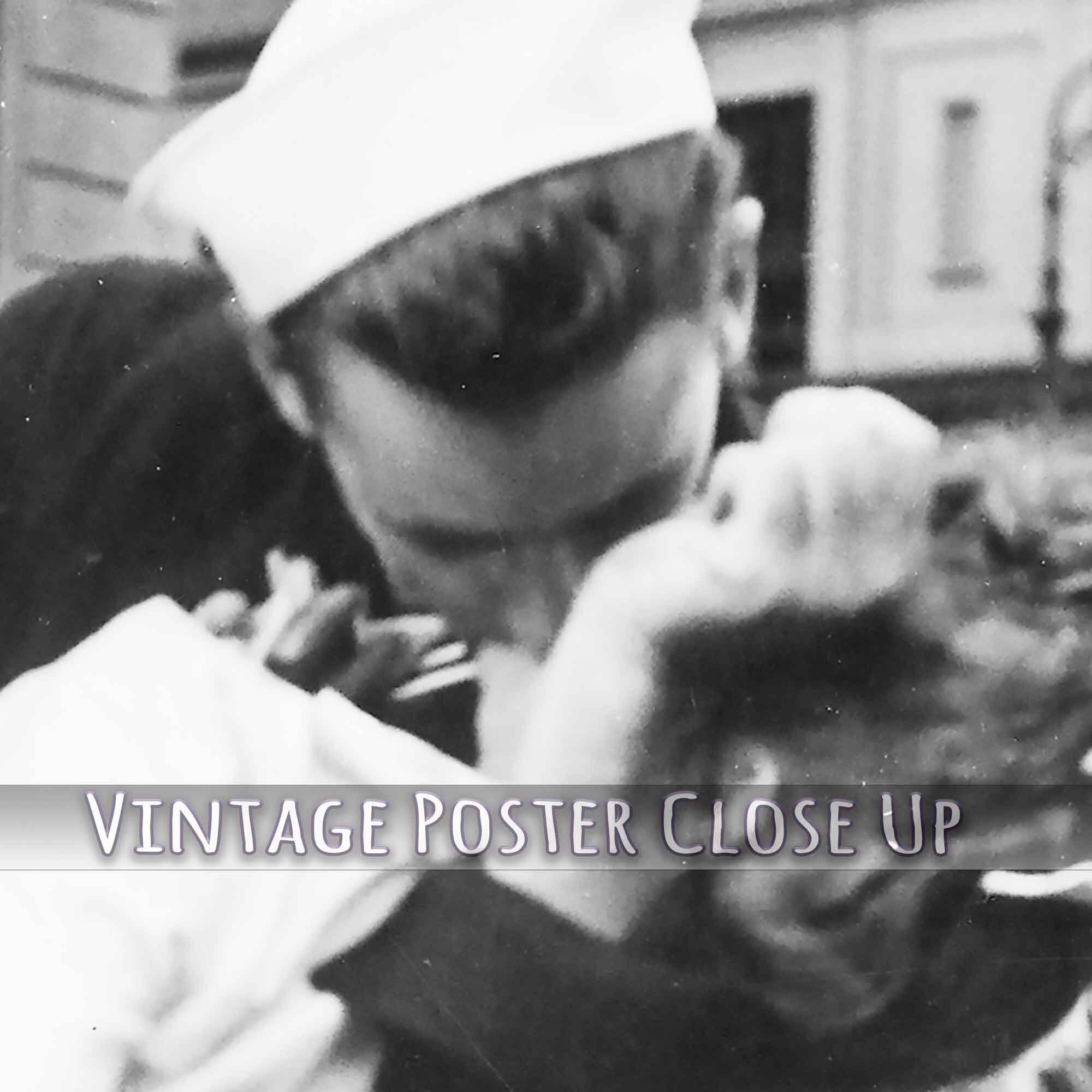 VJ Day Poster, Famous Photo Print From 1945, Sailor Kissing A Nurse ...