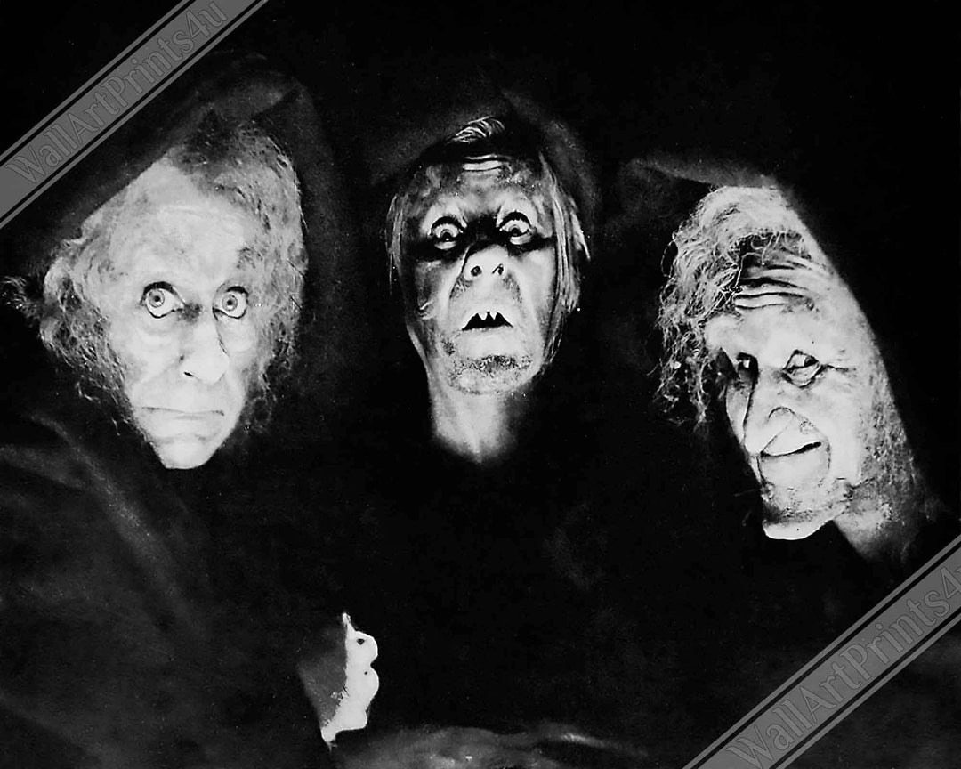 Macbeth Three Witches Poster: Cavendish Morton 1909 Print - Etsy