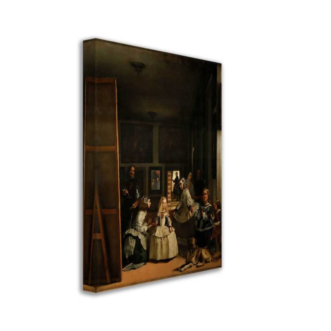 Las Meninas Canvas Print: Diego Velázquez Famous Painting - Etsy