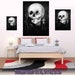 All is Vanity Poster: Human Skull Illusion Art Print by C. Allan ...