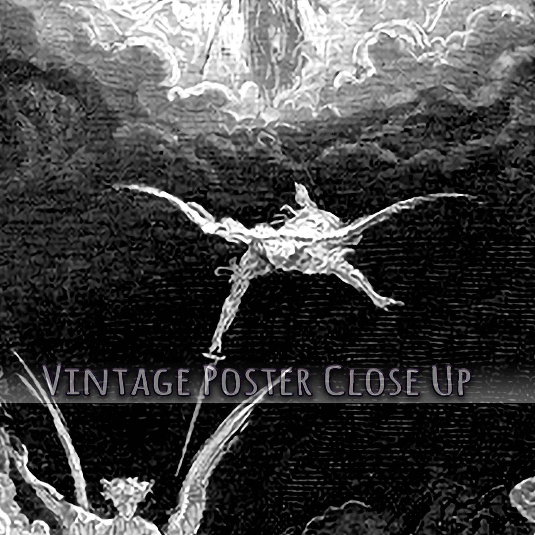 Gustave Dore Poster - Last Judgement Print, From La Grand Bible De ...