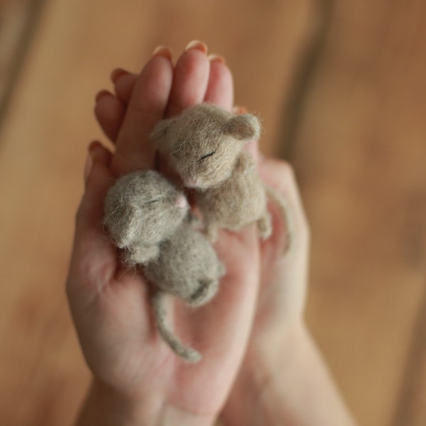 Sleeping Mouse Toy - Etsy