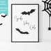 Spooky Vibes Only Halloween Printable, Home or Classroom Halloween ...