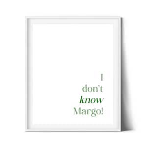 Printable Christmas Art Set, Christmas Vacation Todd & Margo Quote ...