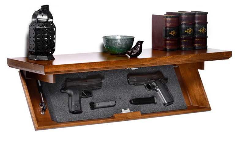 Concealed Hidden Gun Shelf - Etsy