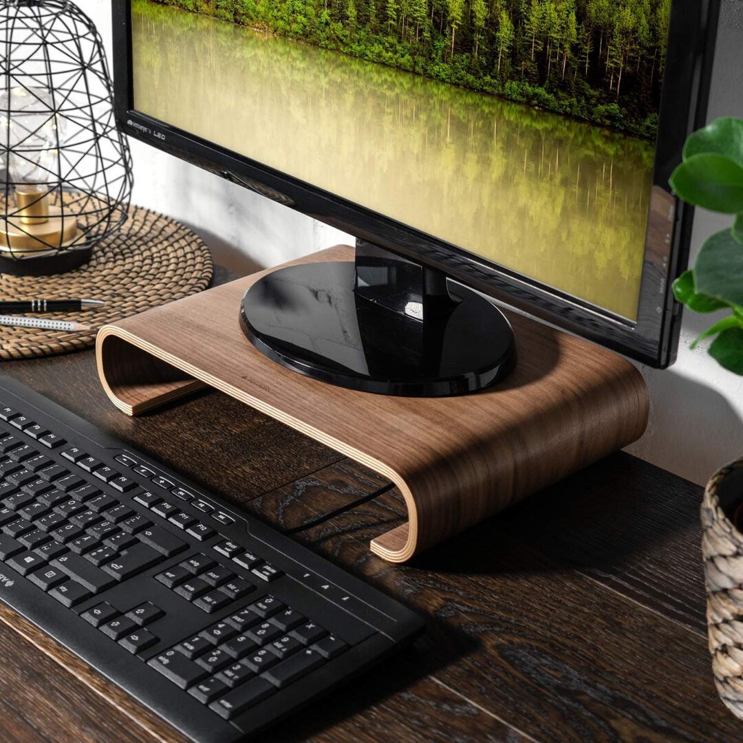 Monitor Riser Desk Shelf Desk Accessories Desk Stand - Etsy