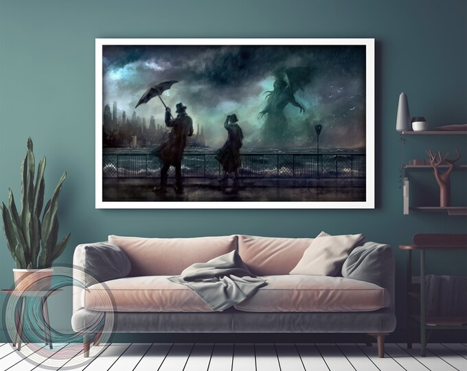 Storm of Cthulhu Fantasy World Posters - Etsy