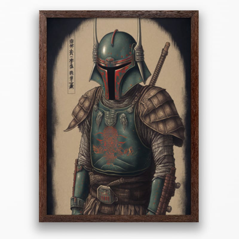 Samurai Poster - Etsy UK