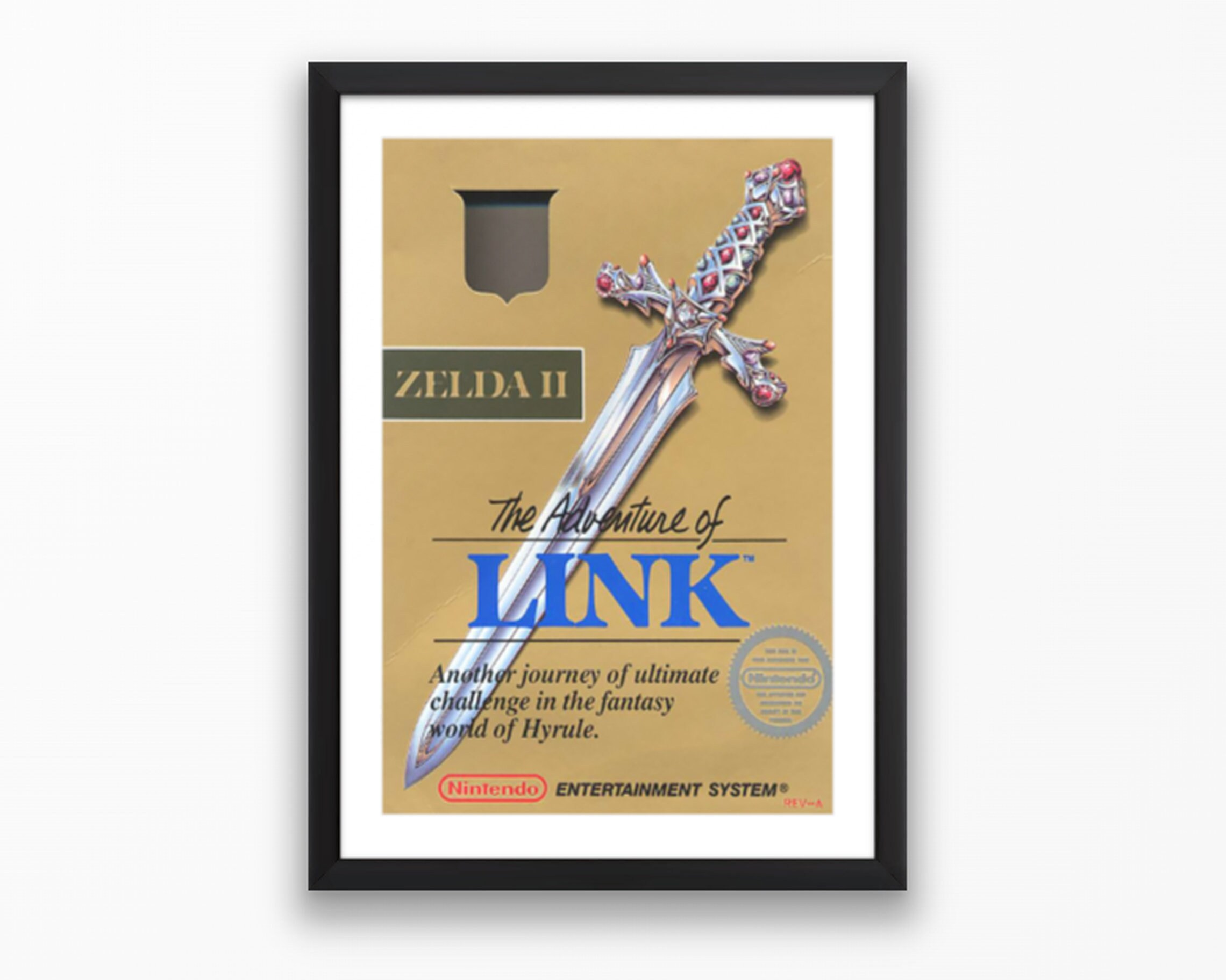 Retro NES Game Poster - Classic Game Art - Etsy