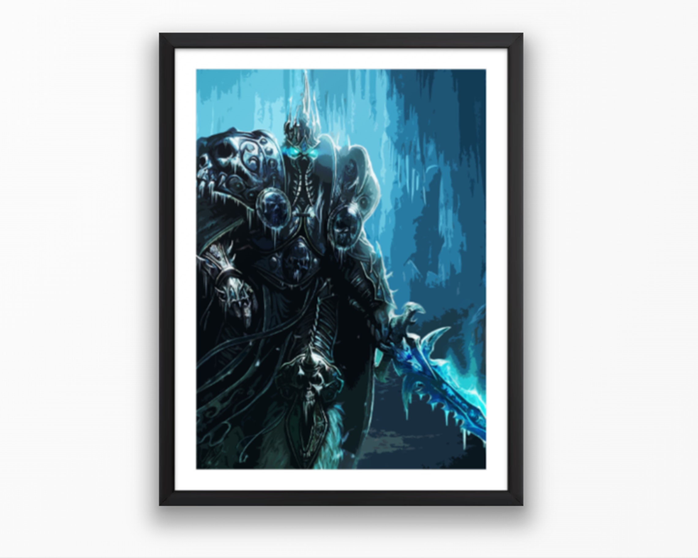 Wow Villain Ice Lair Wow Artwork Poster - Etsy