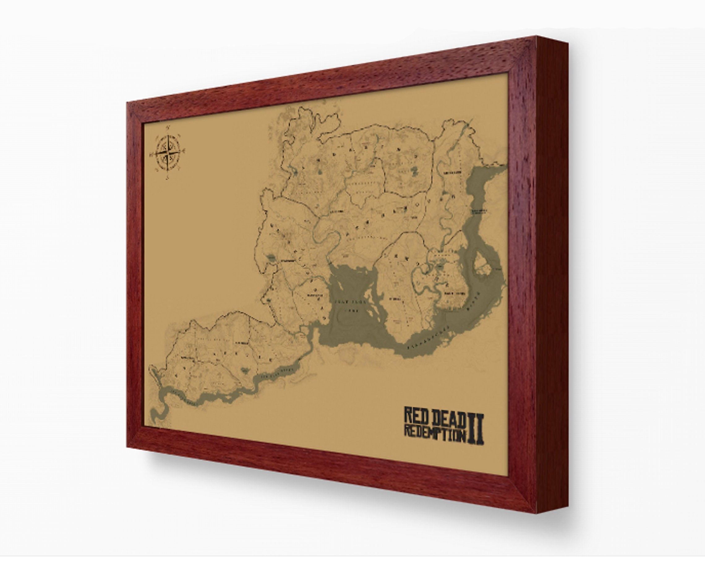 Red Dead Redemption 2 Map