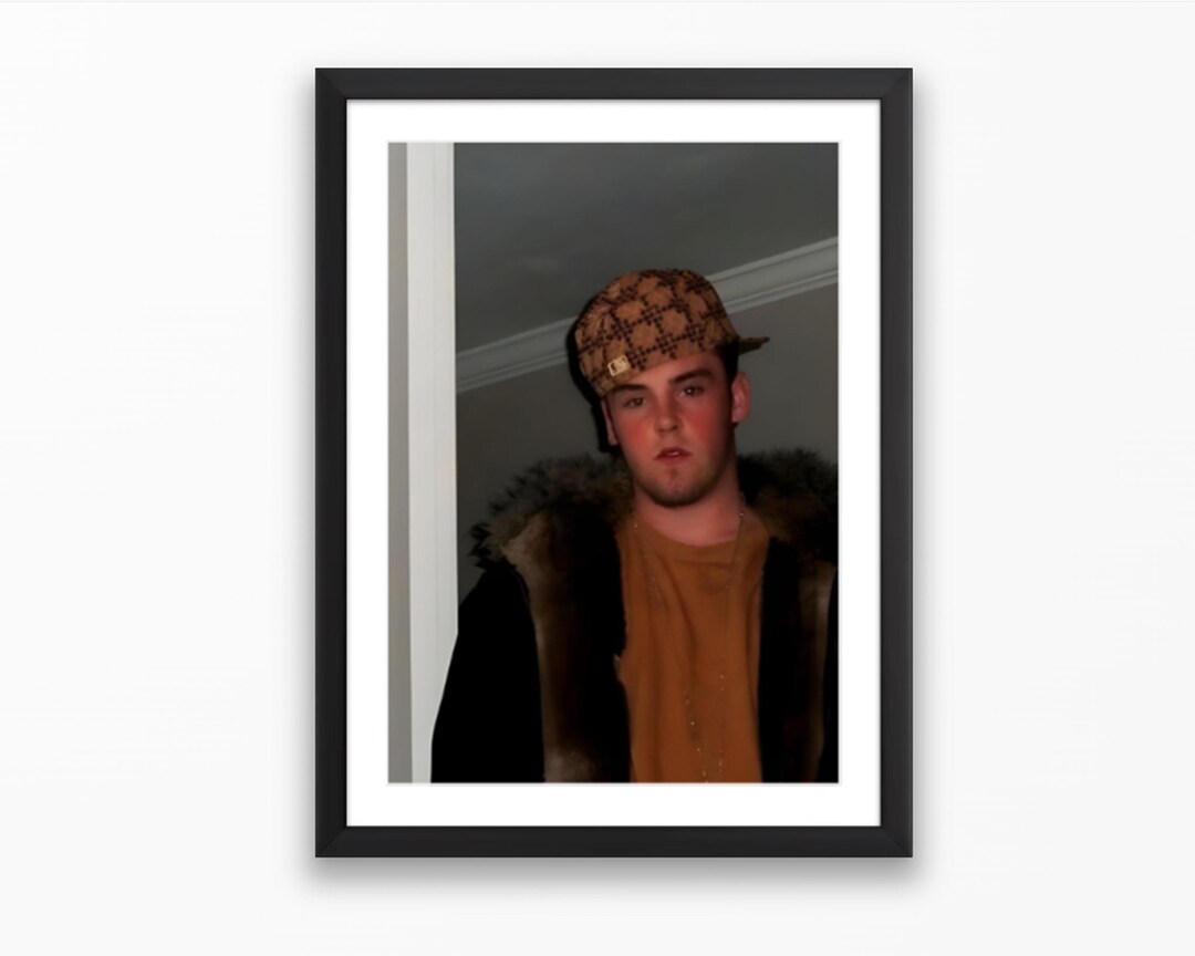 Scumbag Steve - Classic Meme Poster | Nostalgic Internet Meme Prints - Etsy