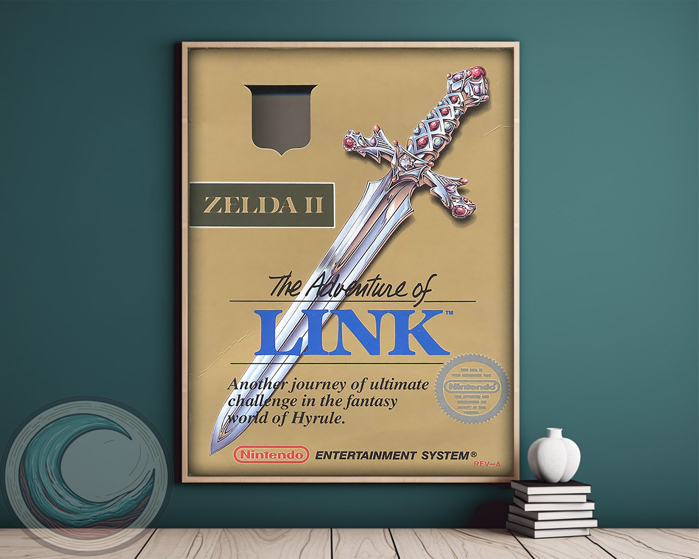 Retro NES Game Poster - Classic Game Art - Etsy