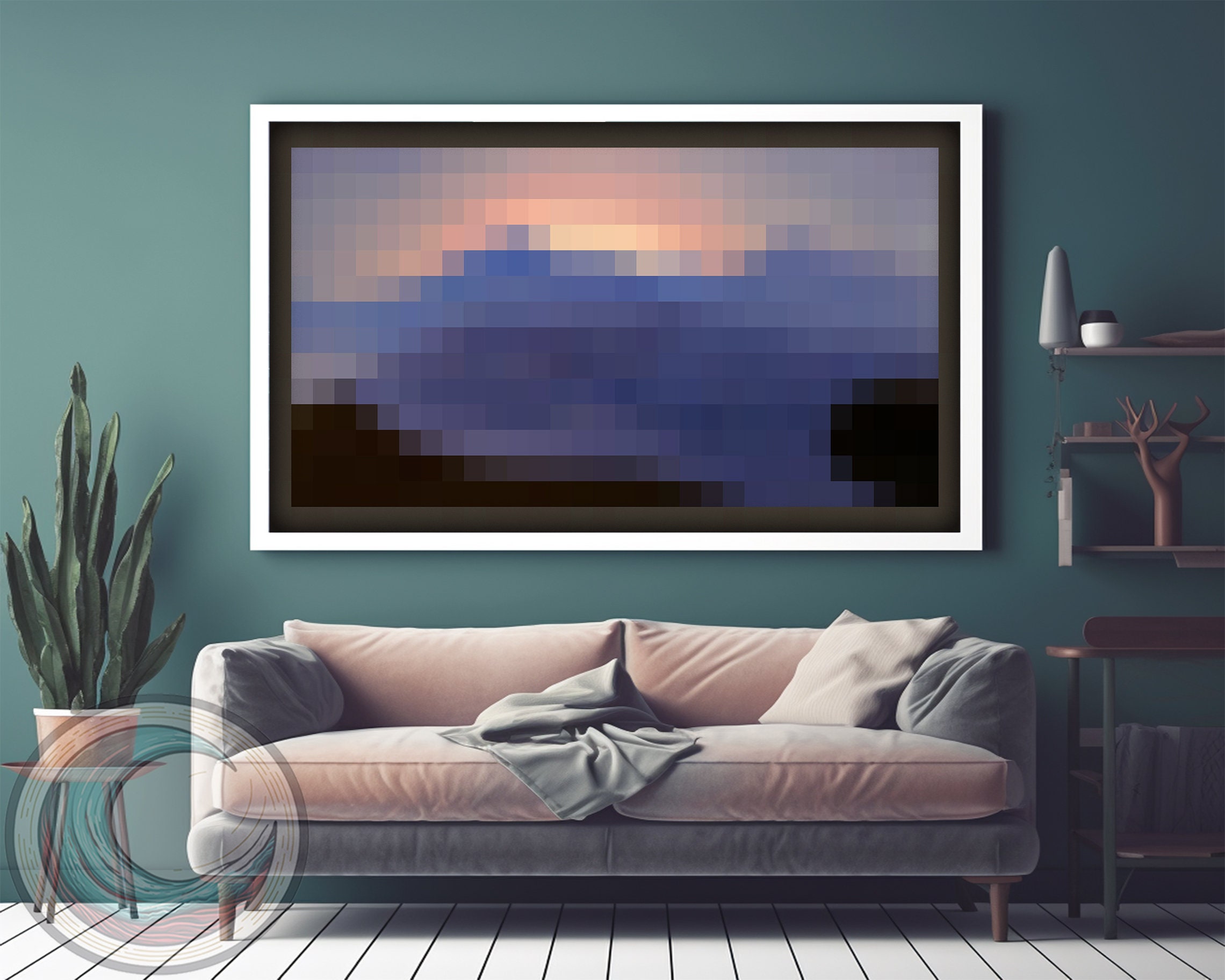Sunset - Ingame Paintings - Nostalgia Posters - Etsy
