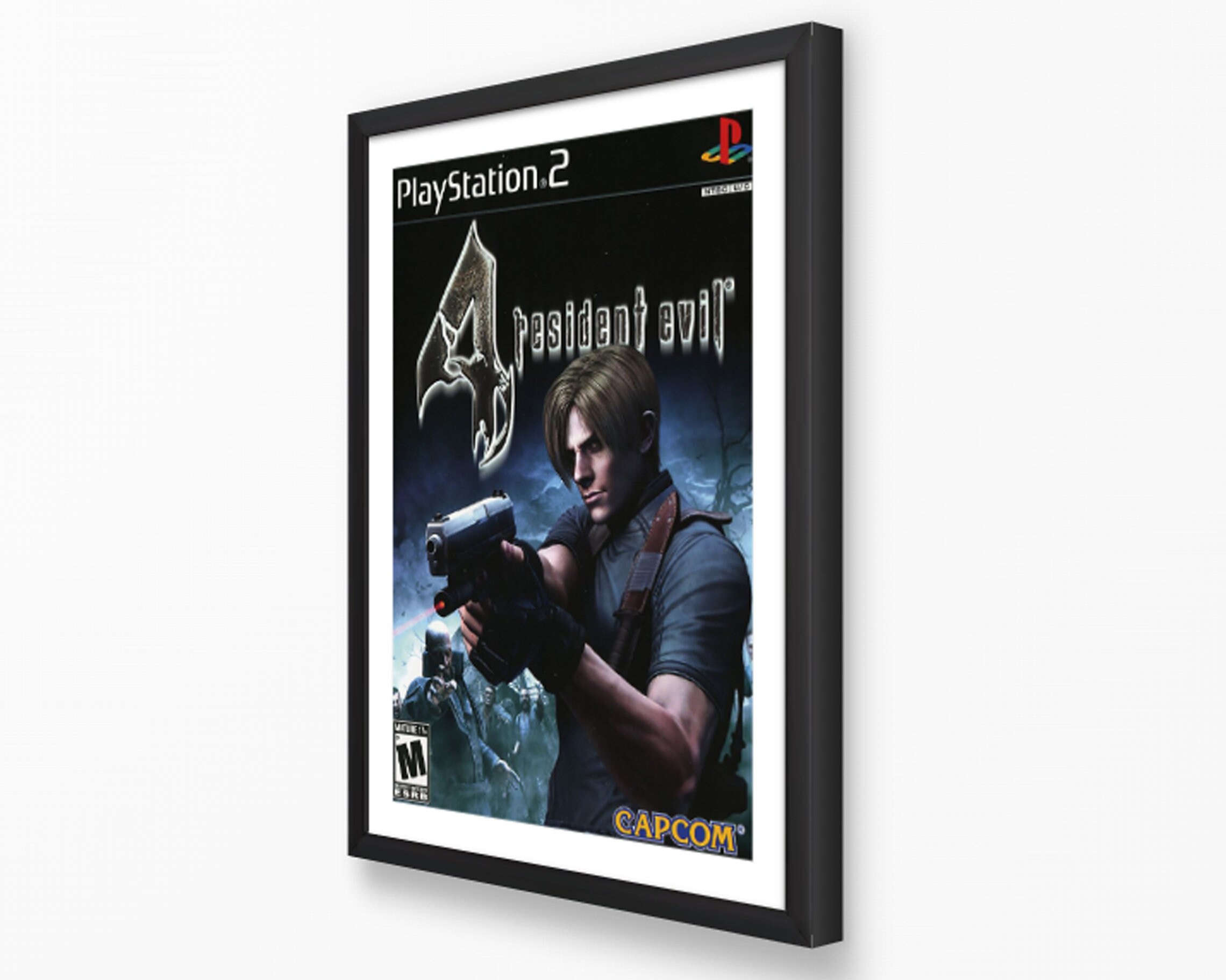 Original Horror Game Cover Art - Leon Scott Kennedy Cover - Classic ...