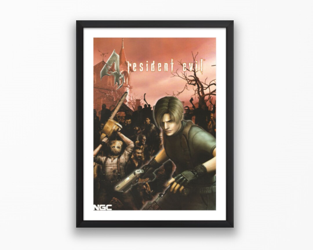 Resident Evil 4 Poster – Classic Horror Game Print - Etsy