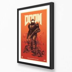 DOOM Classic Game Poster - Etsy